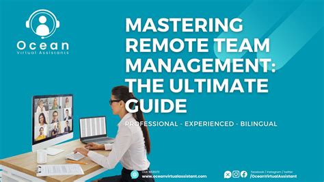 Mastering Remote Team Management: The Ultimate Guide