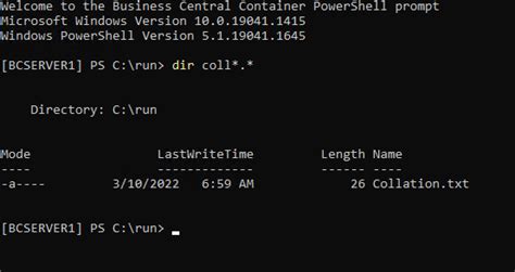 Docker Container Creation Error Access To The Path C Run Collation Txt Is Denied Issue