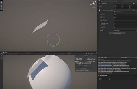 Dynamic Entities Not Rendered In Editor Viewport Unity Engine Unity Discussions