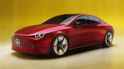 The Mercedes Concept Cla Class Is A Four Door Coupe With 466 Miles Of Range Top Gear