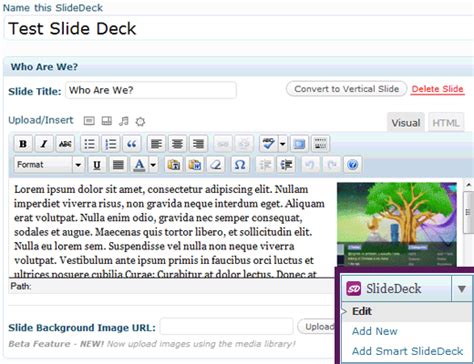 step by step guide to creating a slider in wordpress with slidedeck