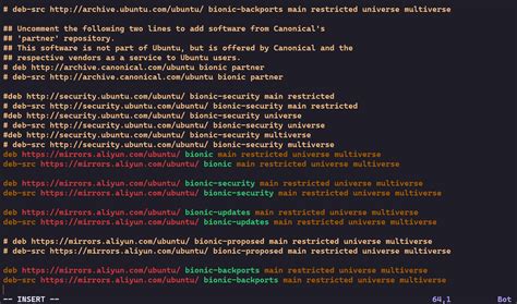 Linux Ubuntu系统换源ubuntu命令行换源 Csdn博客