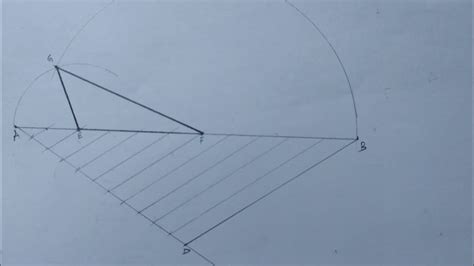 how to construct a triangle of a given perimeter and side ratio youtube