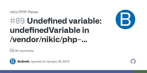 Undefined Variable UndefinedVariable In Vendor Nikic Php Parser Lib PHPParser Lexer Php On
