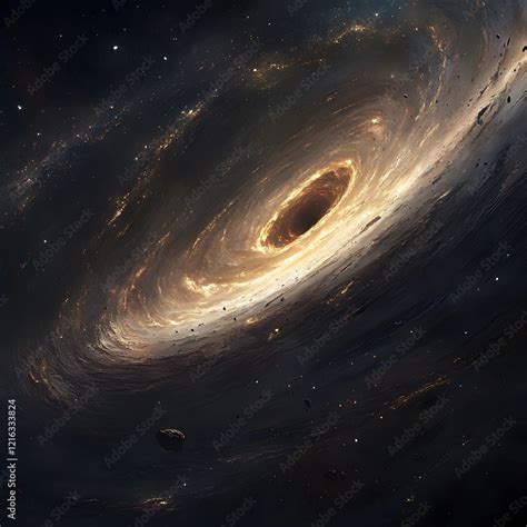 distorted regions of space where gravity wells form warping light and