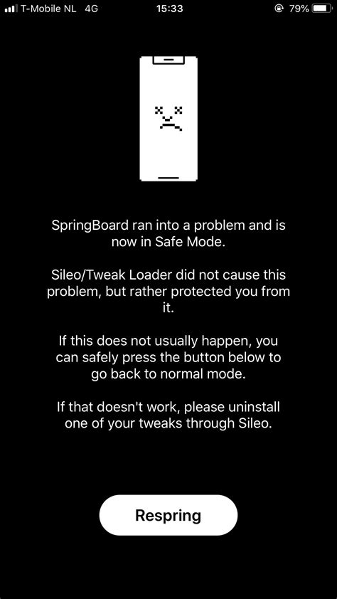 [discussion] random springboard crash and sudden sileo message without