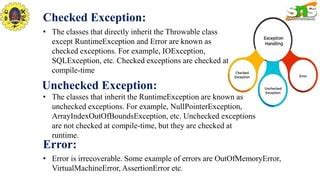 Exception Handling2 0 Pptx Programming Languages Computing