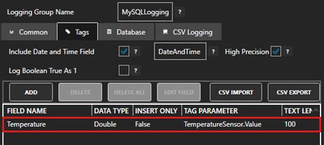 How To Log Database Data To Mysql Oas Knowledge Base