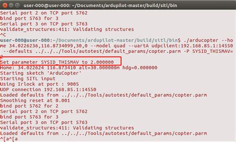 Sitl Operating Parameters P Cannot Set Parameters Development Team
