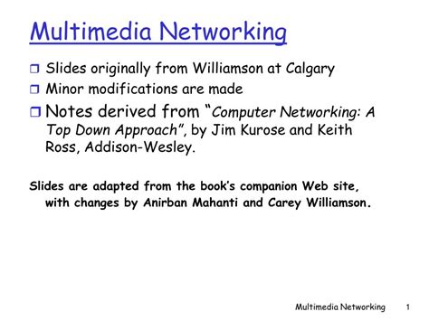 Ppt Multimedia Networking Powerpoint Presentation Free Download Id5591883