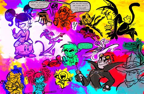 Xiaolin Showdown Sketch Page By Piggybank12 On Deviantart