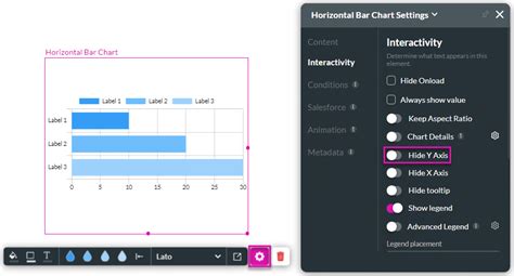 Hide Y Axis Titan Web