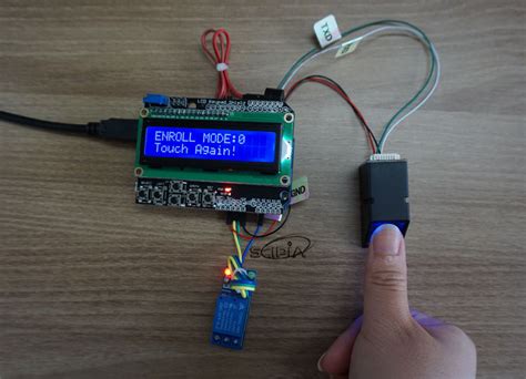 Safe1 아두이노 지문인식센서 키트 조립방법 및 동작 싸이피아scipia