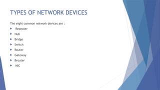 Network Devices Pptx