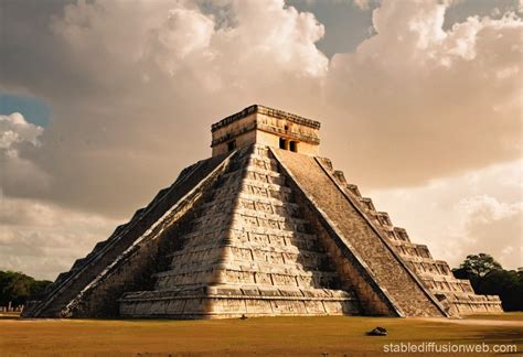 Chichen Itza Ancient Mayan Temple Stable Diffusion Online