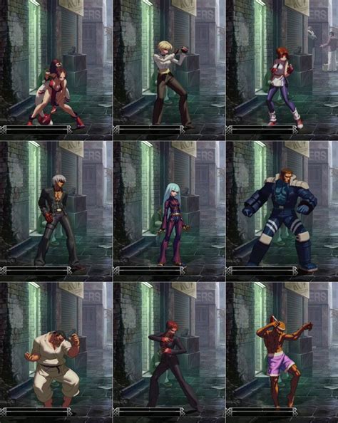 The King Of Fighters Xiii All Characters By Doshirouto On Deviantart