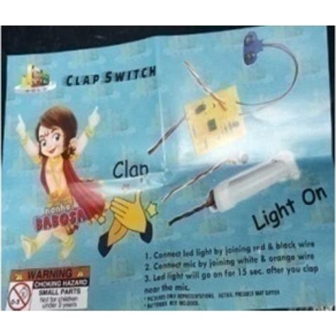 Jsb Clap Switch Diy Agarwal Electronics