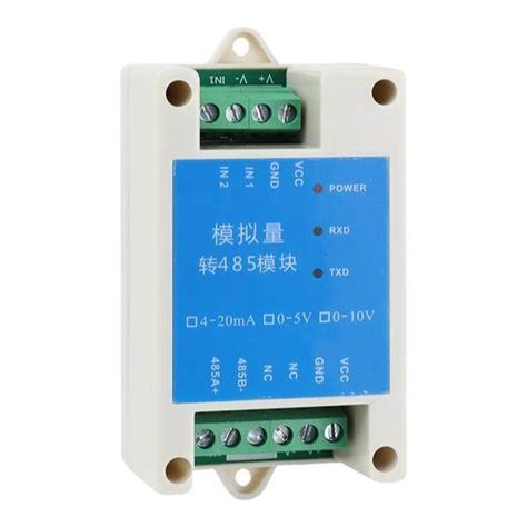 Analog Data Acquisition Module For Voltage And Current With 4 20ma Analog Input And 485 Module