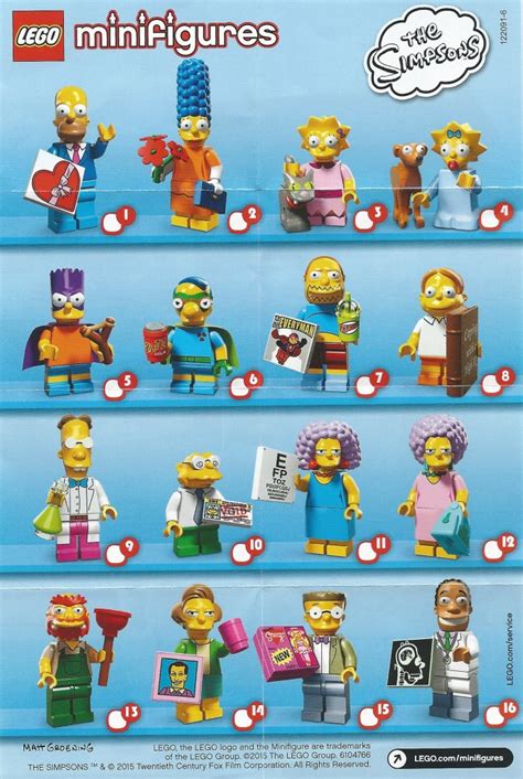 Review Lego Simpsons Minifigures Series 2 Jays Brick Blog