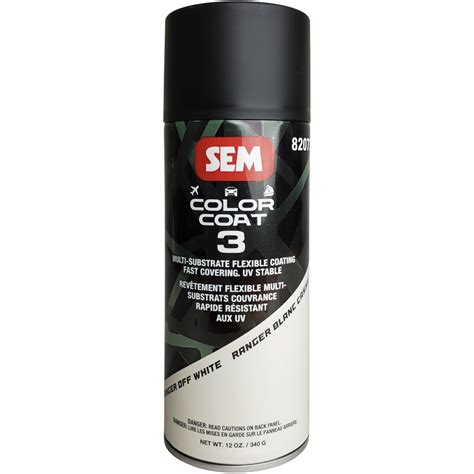 Sem 82073 Ranger Off White Color Coat 3 Aerosol