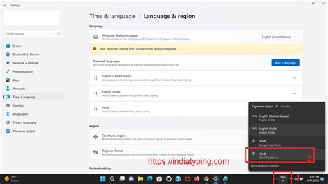 Enable Hindi Inscript Keyboard In Windows 11 10 8 7 Xp Type In
