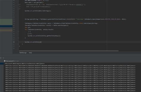 Java How To Query Metrics Stored In Azure Wadmetrics Table Stack