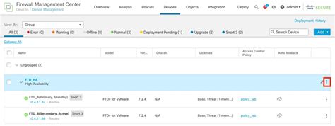 Upgrade Ftd Ha Managed By Fmc Cisco