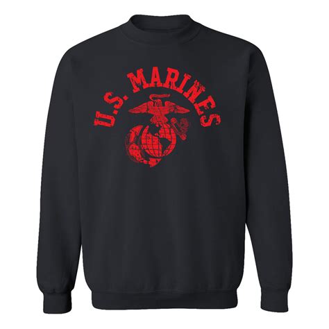 Old School Us Marines Pt Sweatshirt Marine Corps T Shop