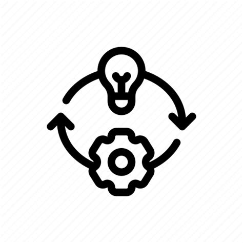 Implementation Idea Innovation Creativity Gear Icon Download On