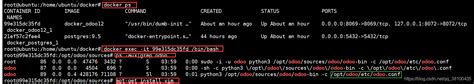 Docker实现odoo部署odoo 国内镜像 Csdn博客