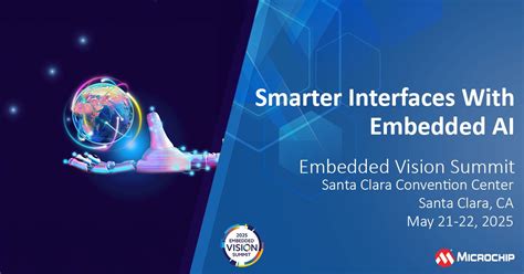 embeddedvisionsummit edgeai computervision microchip technology inc