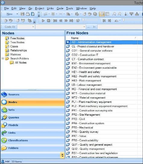 21 Snapshot Of Nodes Created Into Nvivo Download Scientific Diagram