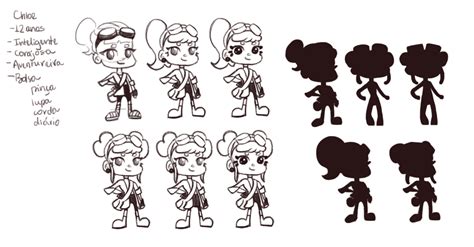 Chloe Character Design Behance