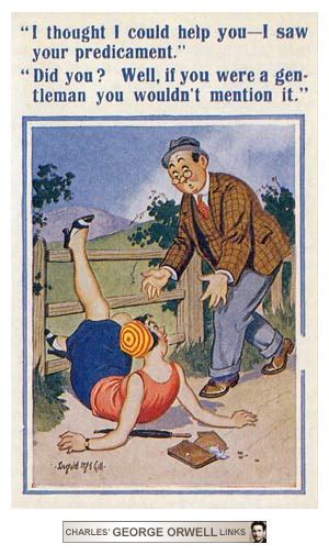 Black Acrylic Presents … Saucy Seaside Postcards Day Dcs