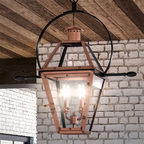 Rustic Copper Pendant Light Fixture Copper Pendant Ceiling Hanging