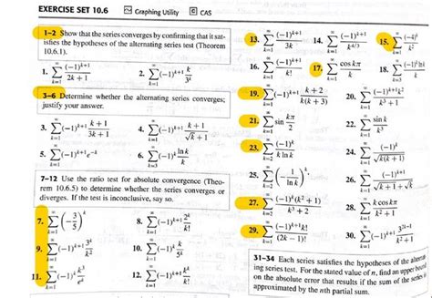 solved exercise set 10 6 graphing utility ccas 13 1 4 1
