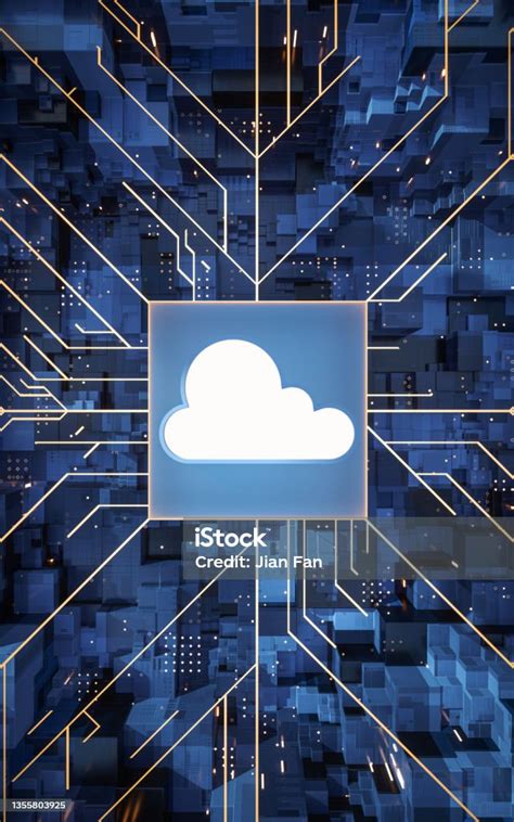 클라우드 컴퓨팅 및 다다 전송 과학 및 기술 3d 렌더링 빅데이터에 대한 스톡 사진 및 기타 이미지 빅데이터 세로 구도 웹페이지 Istock