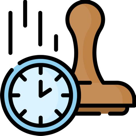 Timestamp Special Lineal Color Icon