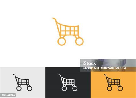 쇼핑 카트 문양 벡터 아이콘 Ui 아이콘 벡터 가득 찬에 대한 스톡 벡터 아트 및 기타 이미지 가득 찬 가방 구매 Istock