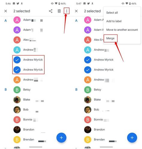 how to delete duplicate contacts on your android phone android central