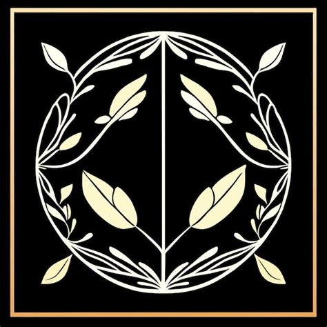 Premium Vector Elegant Boho Frames With Leaves