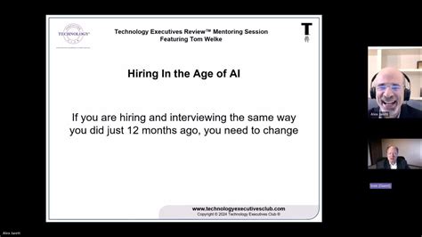 Technology Executives Club On Linkedin Hiring Ai Technologyrecruiting