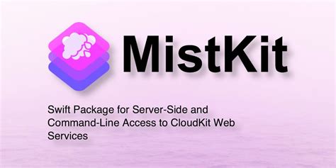 Mistkit 020 Server Side And Command Line Access To Cloudkit Web