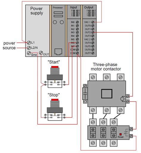 Plc Latching Program Ladder Logic Control Systems Engineering