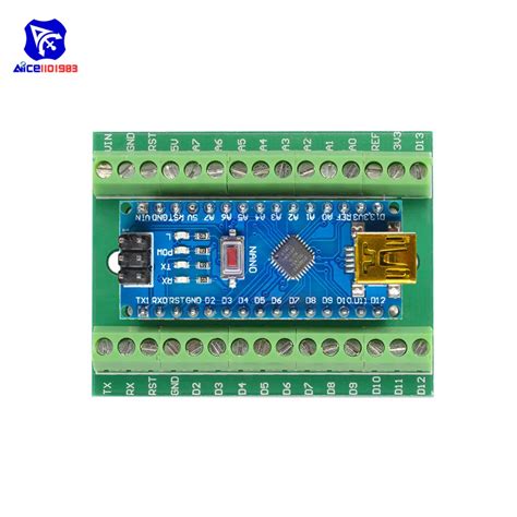 Diymore Ch340 Ch340g Nano V3 0 Microcontroller Atmega328 Atmega328p Nano V3 0 Terminal