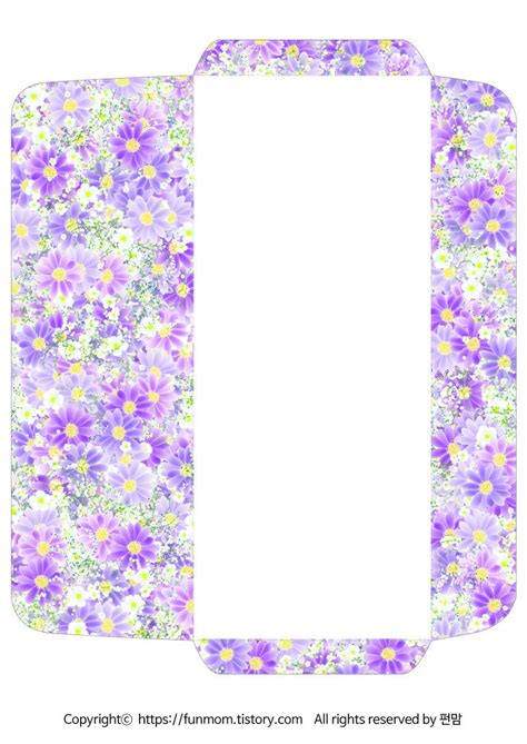 수제 편지지 편지봉투도안 세트 인쇄하기 편지지 편지봉투 행사 포스터