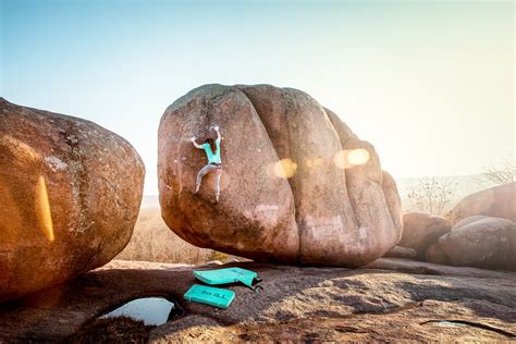 Bouldering At Elephant Rocks State Park In Belleview Missouri