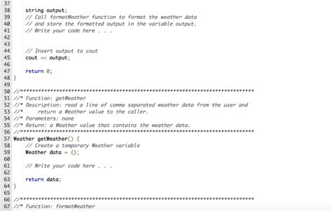 Solved Complete The Program From The Template To Scan A Line