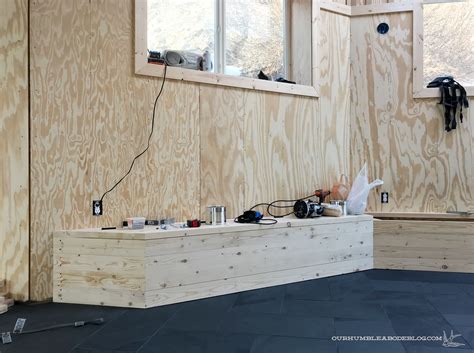 Constructing A Built In Storage Bench