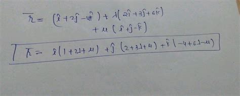 25 find the vector and cartesian equations of the plane passing
